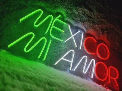 !Viva México! – Letreros De Neón